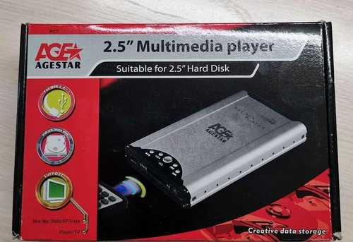 Multimedia Player & 2,5" HDD Box