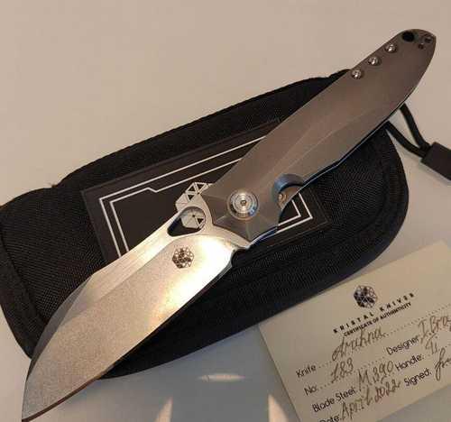 Нож складной Kristal Knives Arahna, m390