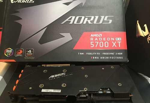 Видеокарта Gigabyte Aorus RX5700 XT 8 Гб