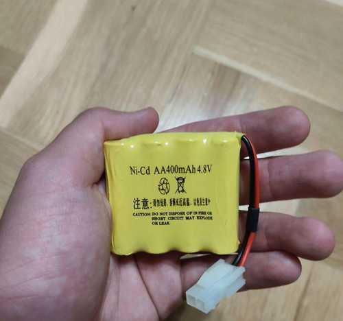 Аккумулятор Ni-Cd 4.8V 400 mAh AA