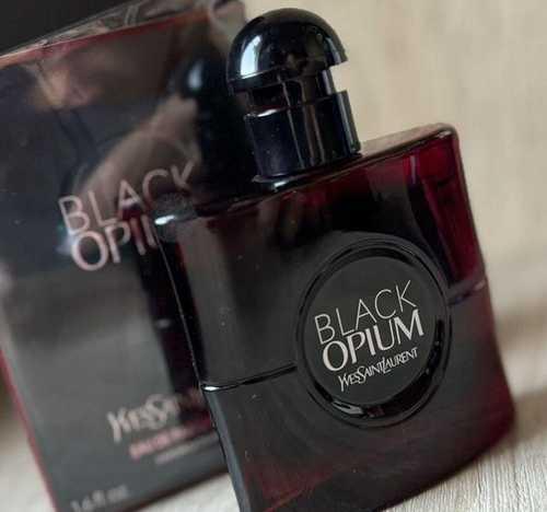 Black Opium Over Red Yves Saint Laurent оригинал