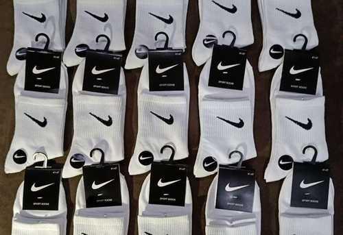 Носки белые высокие Nike