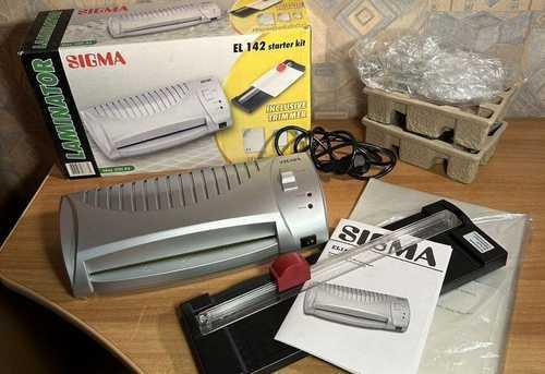 Ламинатор бумаги Sigma EL 142 starter kit