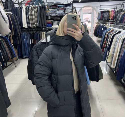 Пуховик uniqlo jil sander
