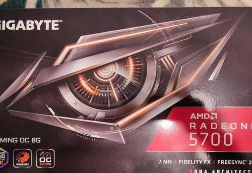 Видеокарта gigabyte Radeon RX 5700 gaming OC 8G