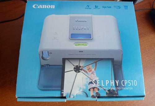 Фотопринтер canon selphy