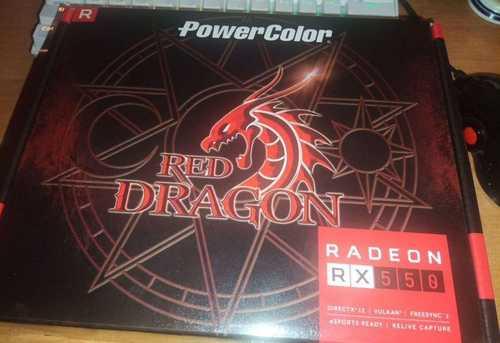 Red Dragon Radeon RX550 2GB gddr5