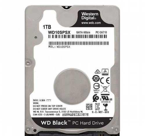 Жесткий диск WD Black WD10spsx 1tb