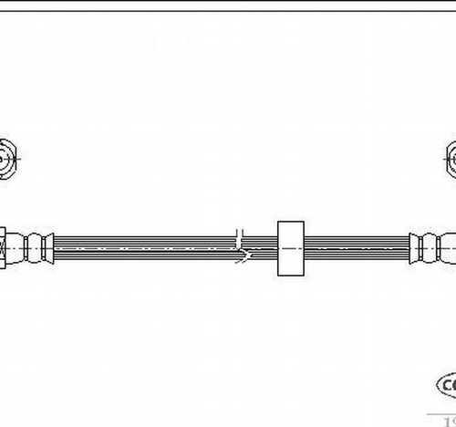 Тормозной шланг 19033508