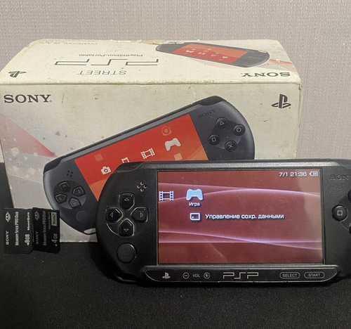 Sony psp e1008 прошитая