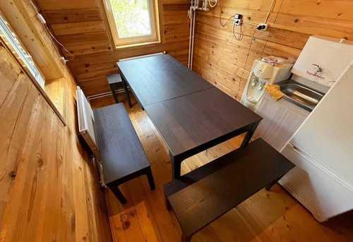 Кухонный стол и лавочки