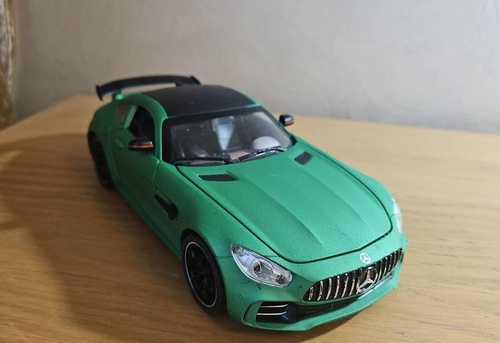 Детская машинка Mercedes AMG GTR V8 Biturbo 1:18