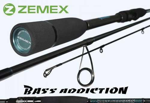 Спиннинг Zemex Bass Addiction 662M 6-21 гр 1,98м