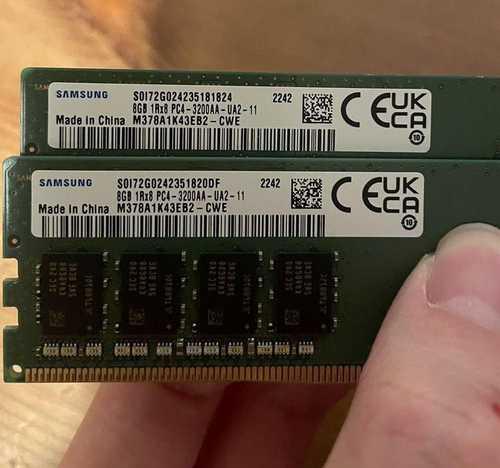 Оперативная память ddr4 16gb 3200 2x8