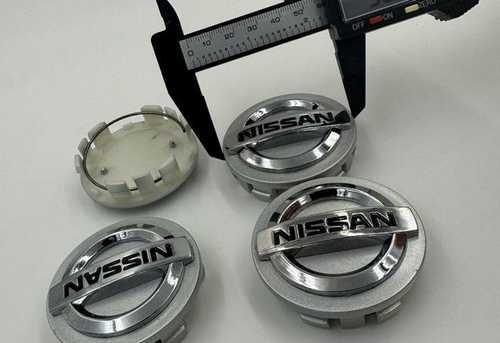 Колпачки на литые диски Nissan