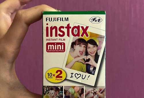Картриджи Fujifilm instax mini (20 штук)