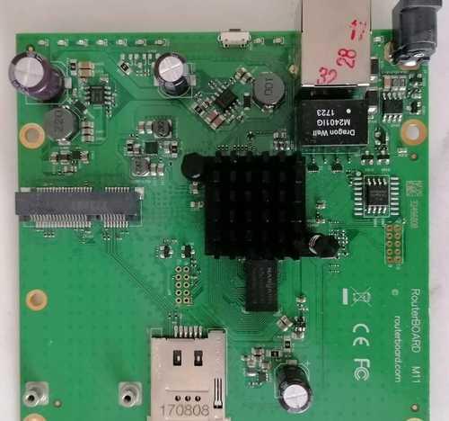 MikroTik M11 + PoE инжектор + бп