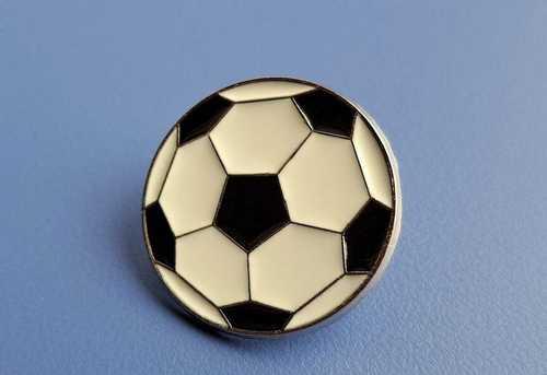 Футбольный Мяч значок металлический