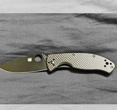 Нож spyderco tenacious в карбоне