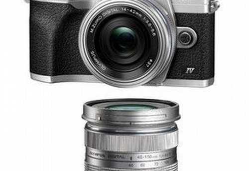 Olympus OM-D E-M10 Mark IV EZ Double Zoom Kit + M