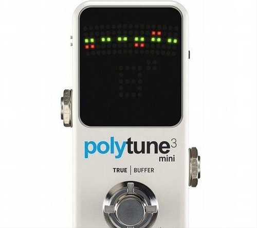 Педальный тюнер TC electronic polytune 3 mini