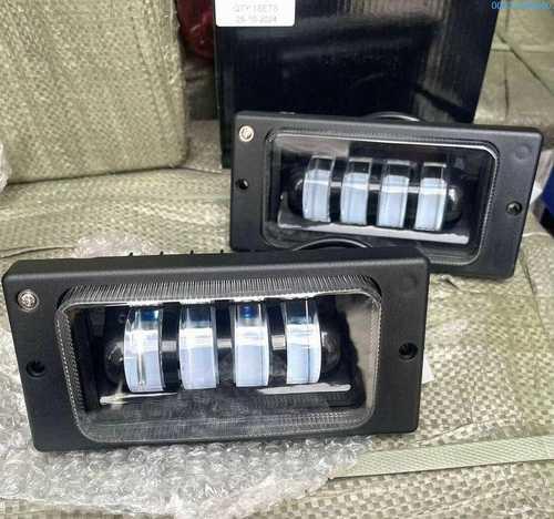 LED Туманки 7 линз ваз 2110 2114 птф