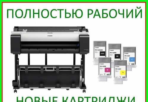 Плоттер Canon imageprograf tm-300 с новым картридж