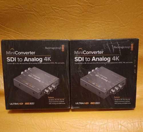 Blackmagic Mini Converter SDI to Analog 4K