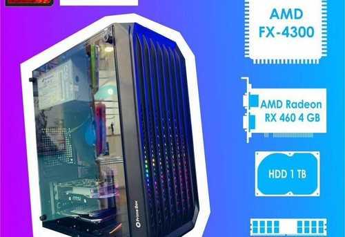 Игровой пк AMD RX 460