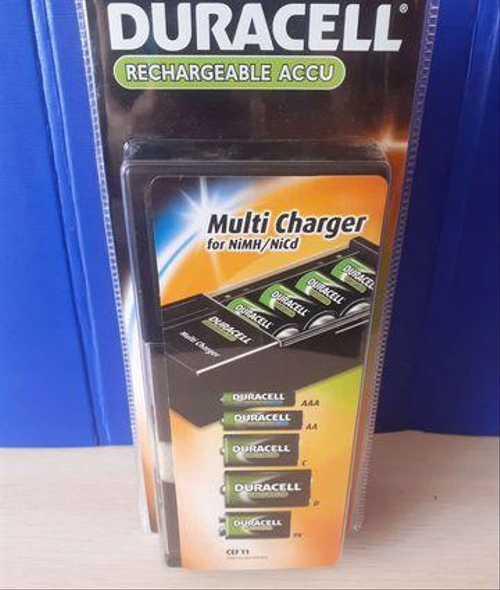 Зарядное устройство Duracell Rechargeable accu