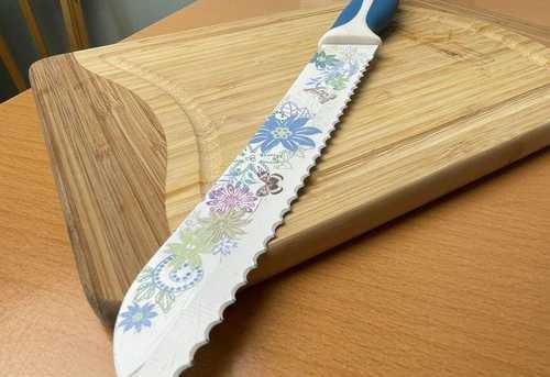 Нож кухонный для хлеба серрейторный