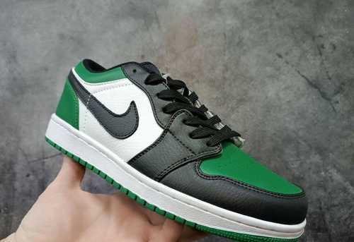 Кроссовки Nike air Jordan 1 low green