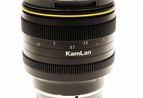 Объектив KamLan (Canon EF-M) 50 мм f1.1 II