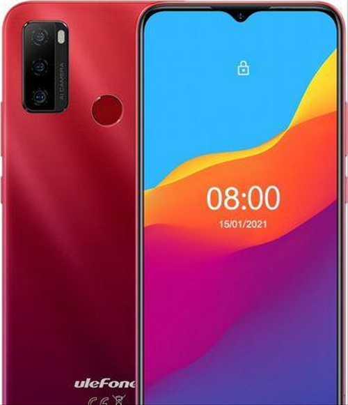 Смартфон Ulefone Note 10 2/32GB Red Новый