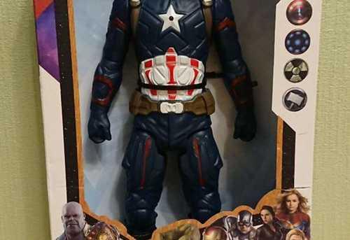 Капитан Америка супергерой 30 см