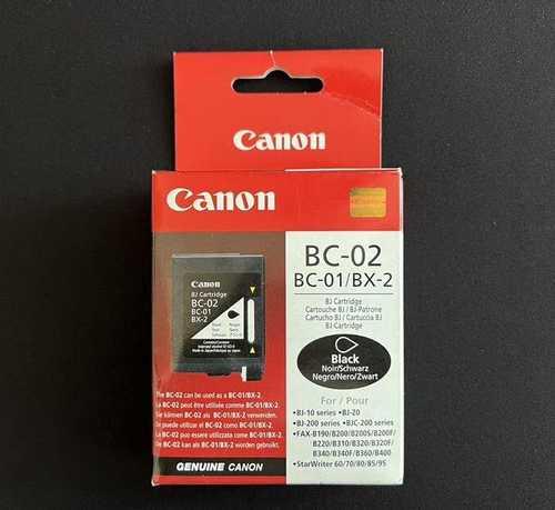 Оригинальный картридж Canon BC-02 (0881A002)