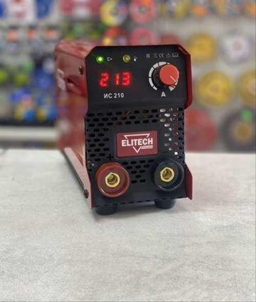 Сварочный инвертор elitech ис 210