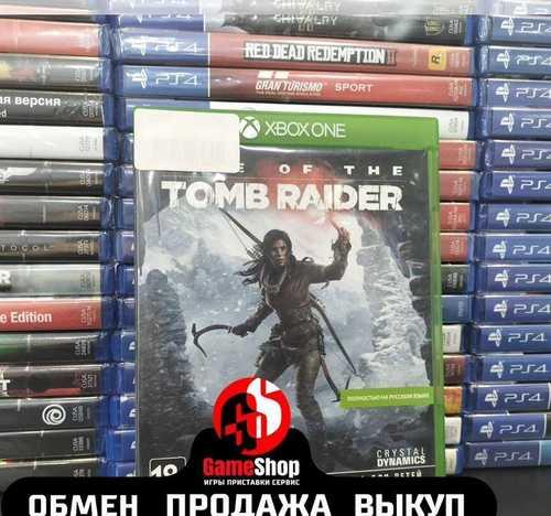 Rise of the Tomb Raider xbox ONE б/у диск