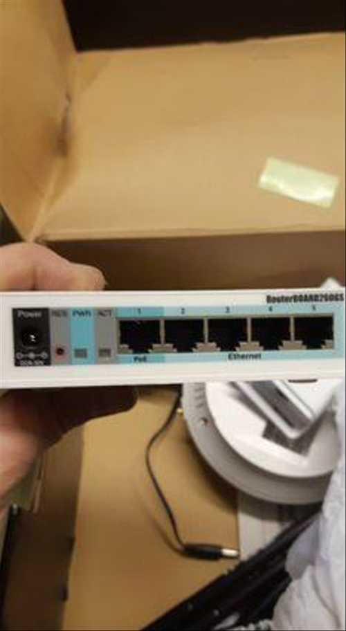 Mikrotik RB260GS 5х1Гбит 1SFP