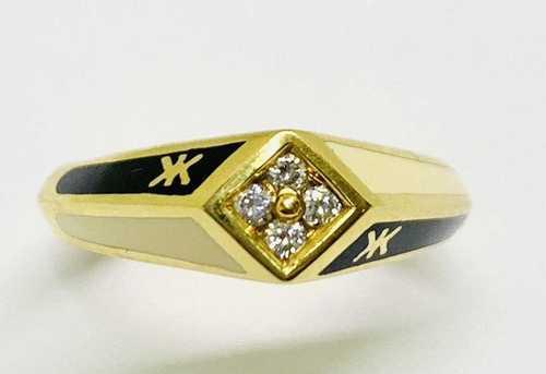 Золотое кольцо с бриллиантами Korloff