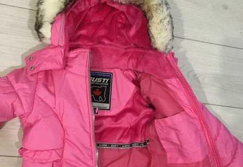 Gusti зимняя куртка для девочки 104 см