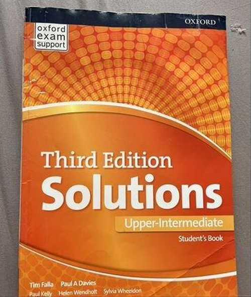 Solution upper intermediate 3rd edition keys