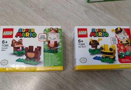 Lego Марио 71393 и 71385 Костюм пчелы и Тануки