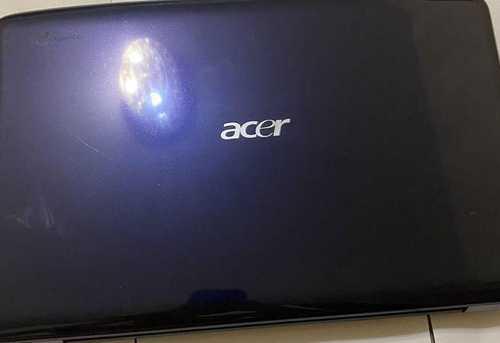 15.6" Acer Aspire 5738G, 240 ГБ, Core 2 Duo T6600, RAM 3 ГБ, ATI Mobility Radeon HD 4570 0.5 ГБ