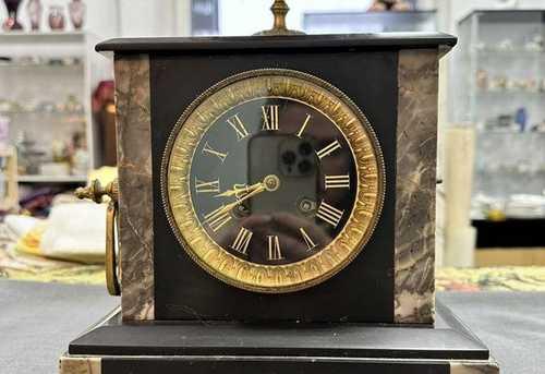 Старинные каминные часы конец 19 века