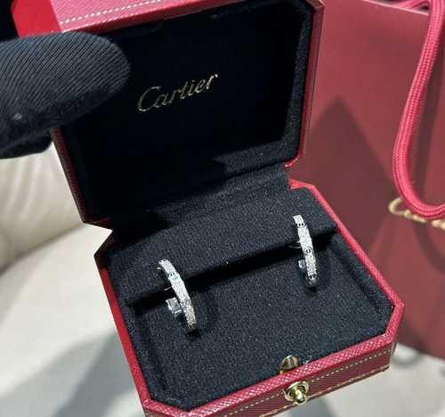 Серьги Cartier Love