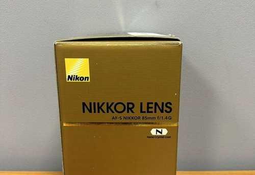 Nikon 85mm F/1.4G
