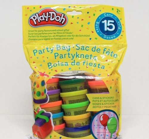 Play-Doh Paty Bag, 18367EU4; 15 баночек 420 гр