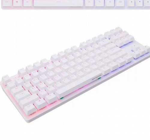 Red squire keyrocs tkl g3ms white