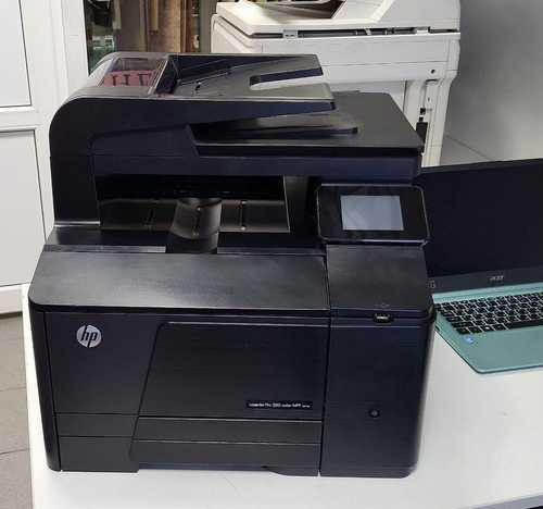 Принтер с мфу лазерный цветной HP color LaserJet P